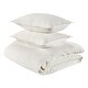 Villa by Classic Home Talia 3-Piece Linen Blend Fabric Duvet Set - Bed ...