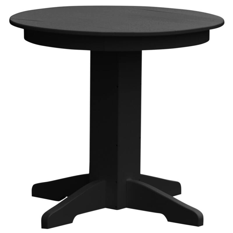 Poly Lumber Round Dining Table - Overstock - 35470740
