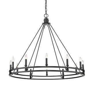 Z-Lite Dennison 12 Light 48" Wide Ring Chandelier - Bed Bath & Beyond ...