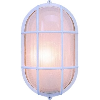Volume Lighting 1-Light White Outdoor Wall Mounted - Bed Bath & Beyond ...