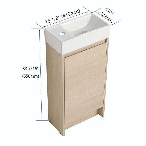 Single Sink Bathroom Vanity for Small Bathroom - Bed Bath & Beyond ...