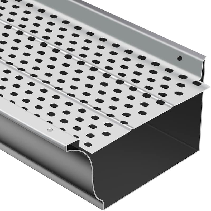 Gutter Guard, Leaf Filter Gutter System fits Any Roof Gutter Type ...