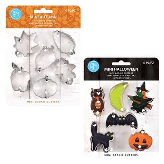 Mini Halloween and Leaf Cookie Cutter Set - Bed Bath & Beyond - 40117788