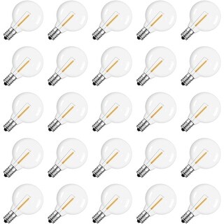 Led Replacement Light Bulbs Globe Bulbs String Lights - 2 Pack - Bed ...