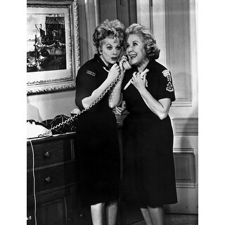 Lucille Ball with Woman wearing Black Dress Photo Print - Bed Bath ...