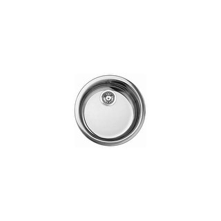 Blanco 513652 Rondo Stainless Steel Drop In Undermount Bar Sink 18 1/8 ...