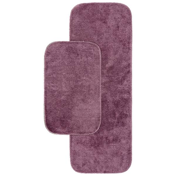 Traditional Plush Washable Nylon Bathroom Rug or Set - On Sale - Bed ...