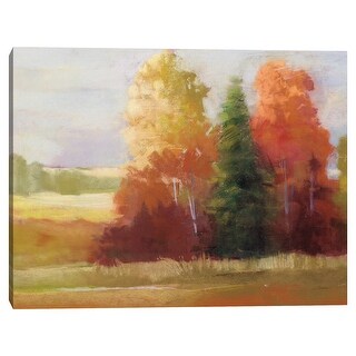 Autumn Leaves by Carol Rowan Canvas Art Print - Bed Bath & Beyond ...
