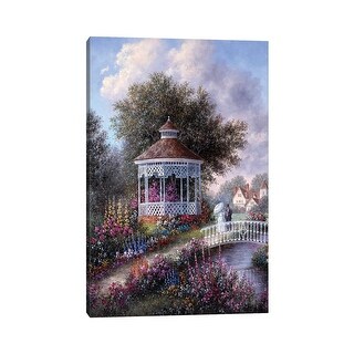 iCanvas "Romance in the Garden" by Dennis Lewan Canvas Print - Bed Bath ...