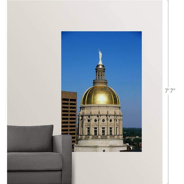 "Georgia State Capitol Dome Atlanta GA" Poster Print - Bed Bath ...