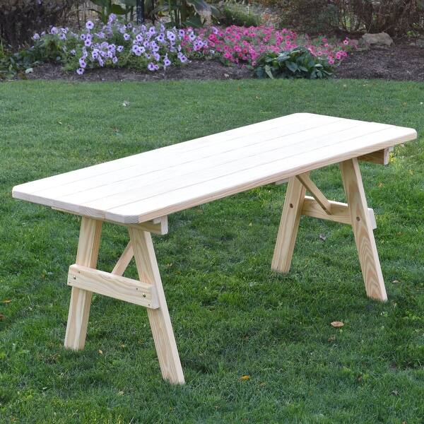Pressure Treated Pine 6' Traditional Picnic Table - Bed Bath & Beyond ...