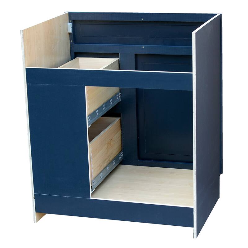 30x21 Blue Shaker Vanity - Overstock - 32308132