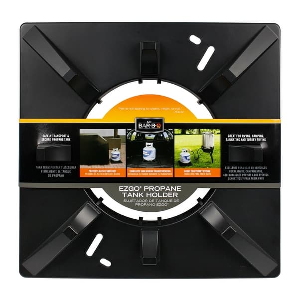 Mr Bar-B-Q EZGO Propane Tank Holder And Stabilizer For 20-40 Pound ...