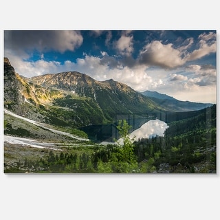 Summer at Polish Tatra Mountains - Landscape Glossy Metal Wall Art ...