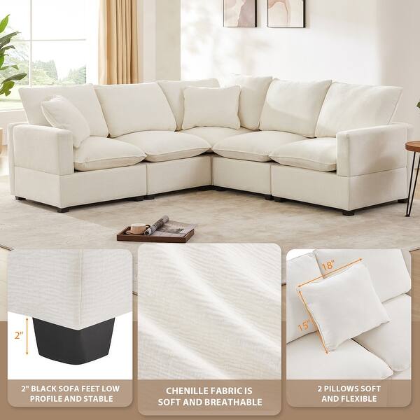 white low sofa