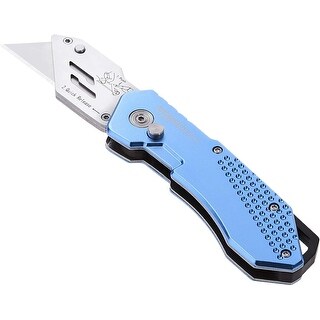 Basics Folding Utility Knife, Lightweight Aluminum Body - Bed Bath ...