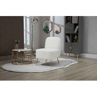 Featured Chairs in the Living Room, Made of Fabric, with Metal Legs and ...