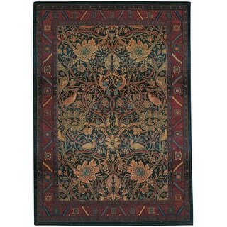 Lansing 9' 9" X 12' 2" Traditional/Casual Floral Abstract Area Rug ...