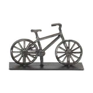 Black Cast Iron Bike Table Decor - Bed Bath & Beyond - 36514174