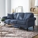 Igny Traditional Chenille Upholstered Rolled Arms Sofa by Furniture of ...