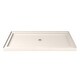 DreamLine SlimLine 32 in. D x 54 in. W x 2 3/4 in. H Single Threshold ...