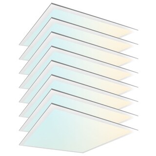 Luxrite 2x2 FT LED Panel Lights 30/35/40W 3 Color Selectable Dimmable ...