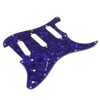 Guitar Pickguard 3 Single Coil Pickup for Guitar Dark Blue - Dark Blue ...