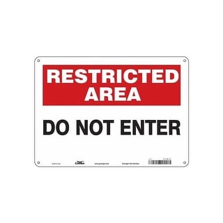 Condor Safety Sign,10 inx14 in,Polyethylene 472W30 - 1 Each - Bed Bath ...