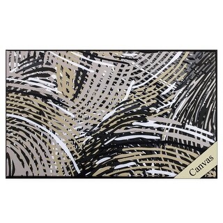 Abstract Fingerprint Pattern 1 Canvas Wall Art - Bed Bath & Beyond ...