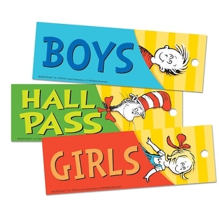 (6 Pk) Dr Seuss Classic Hall Passes - Bed Bath & Beyond - 22139135