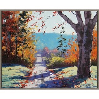 Autumn Delight by Graham Gercken Canvas Art Framed - Sylvie Greywash ...