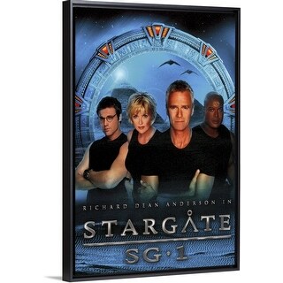 "Stargate SG 1 (2001)" Black Float Frame Canvas Art - Bed Bath & Beyond ...