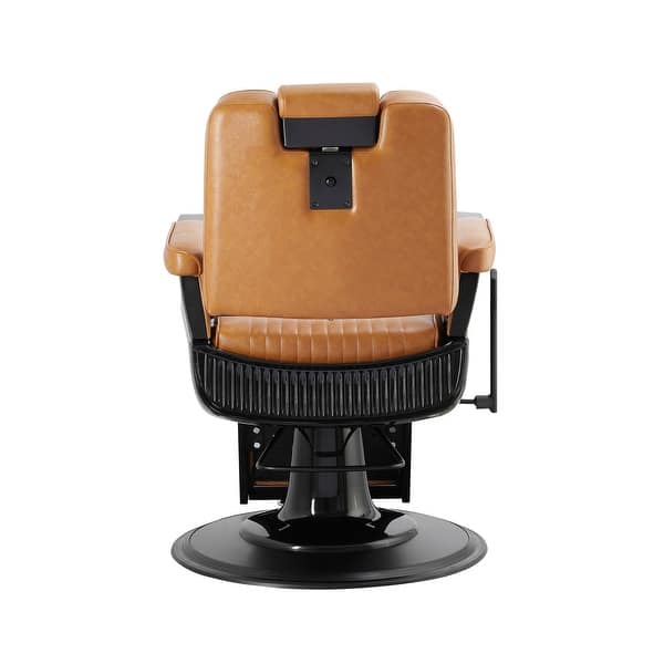 SHERMAN Heavy Duty Barber Chair Reclining Barbershop Styling Chair ...