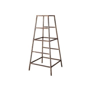 Metal Ladder Pillar Holder with Distressed Finish - 28.0"L x 28.0"W x ...