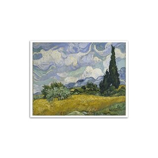 A Wheatfield with Cypresses - Vincent van Gogh Most Expensive Paintings ...