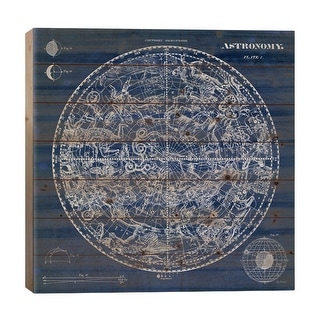 Celestial Blueprint Print On Wood by Sue Schlabach - Multi-Color - Bed ...