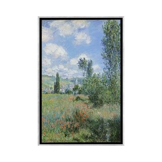 iCanvas "View of Vetheuil, 1880" by Claude Monet Framed - Bed Bath ...