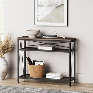 HOMOOI 40 inch Console Sofa Table - Bed Bath & Beyond - 35876796
