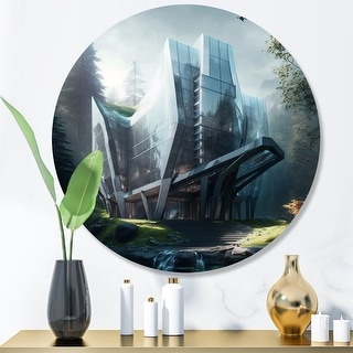 Designart "Futuristic Architectural Brilliance II" Futuristic ...