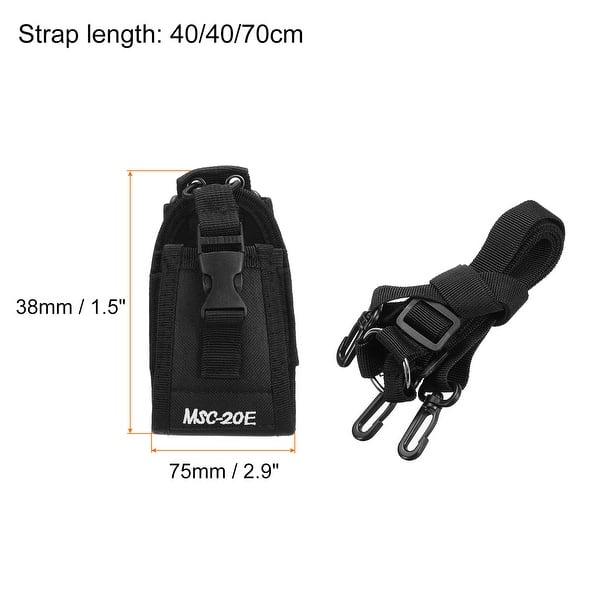 Multi-Function MSC-20E Nylon Bag Two Way Radio Transceiver Walkie ...