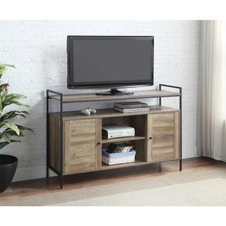 52 inch rust OAK TV stand antique TV media console - Bed Bath & Beyond ...