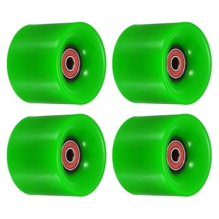60mm Longboard Wheels Skateboard Wheel Street Wheels Cruiser 78A Clear ...