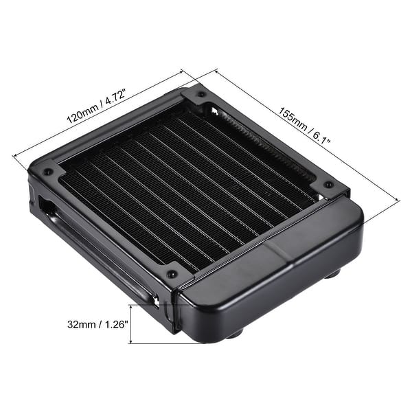 Water Cooling Radiator for PC CPU with Aluminum Tube - Bed Bath ...