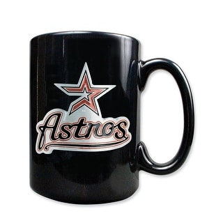 MLB Houston Astros 15 Oz. Black Ceramic Mug - Bed Bath & Beyond - 36202140