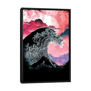 iCanvas "Soul Of The Classic Great Wave" by Donnie Art Framed Canvas ...
