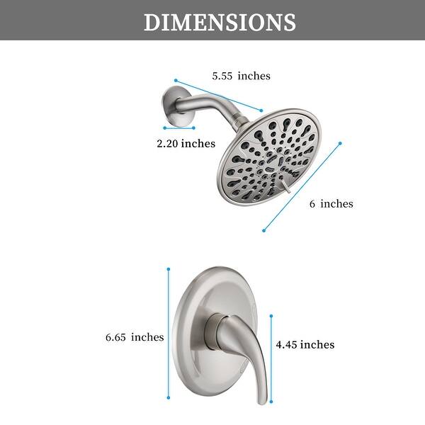 Single Function Shower Trim Kit with Rough-in Valve - Bed Bath & Beyond ...