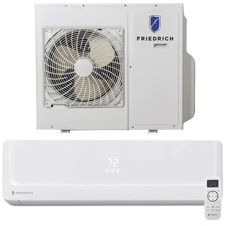 Friedrich 32000 BTU Floating Air Pro Mini Split Air Conditioner Bundle ...