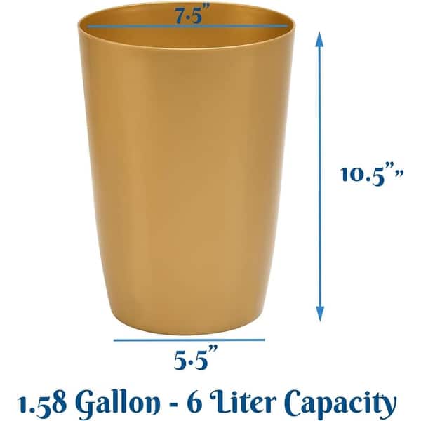 Small Trash Can – Open Top Garbage Cans for Kitchen, Office, Dorm ...