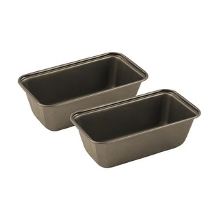 Range Kleen Gray Non-Stick Mini Loaf Pan, Set of 2 - Bed Bath & Beyond ...