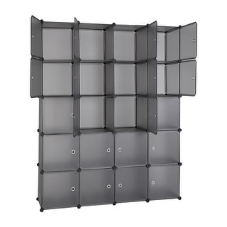 Stackable Cube Storage Shelves with Hanging Rod - On Sale - Bed Bath ...